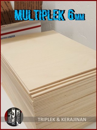 Jual Triplek 6mm 40x80 cm | Kualitas Premium Multiplek|Plywood 6 mm 40 ...