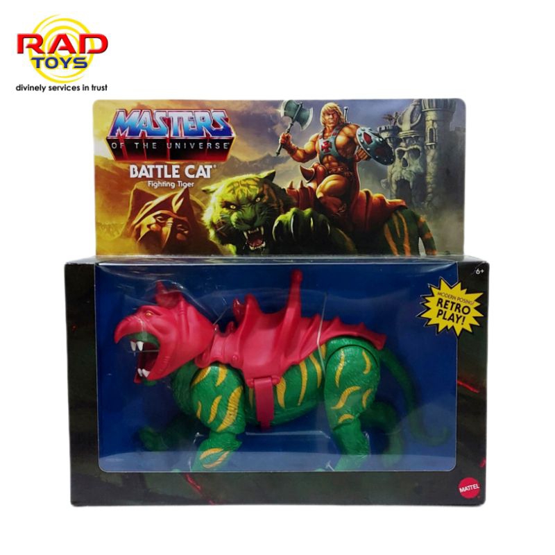 Jual Battle cat fighting tiger mattel masters of the universe retro ...