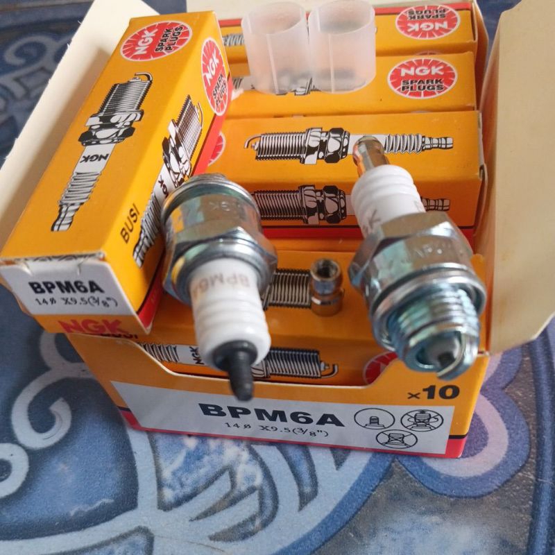 Jual BUSI POTONG RUMPUT BPM6A NGK JAPAN | Shopee Indonesia