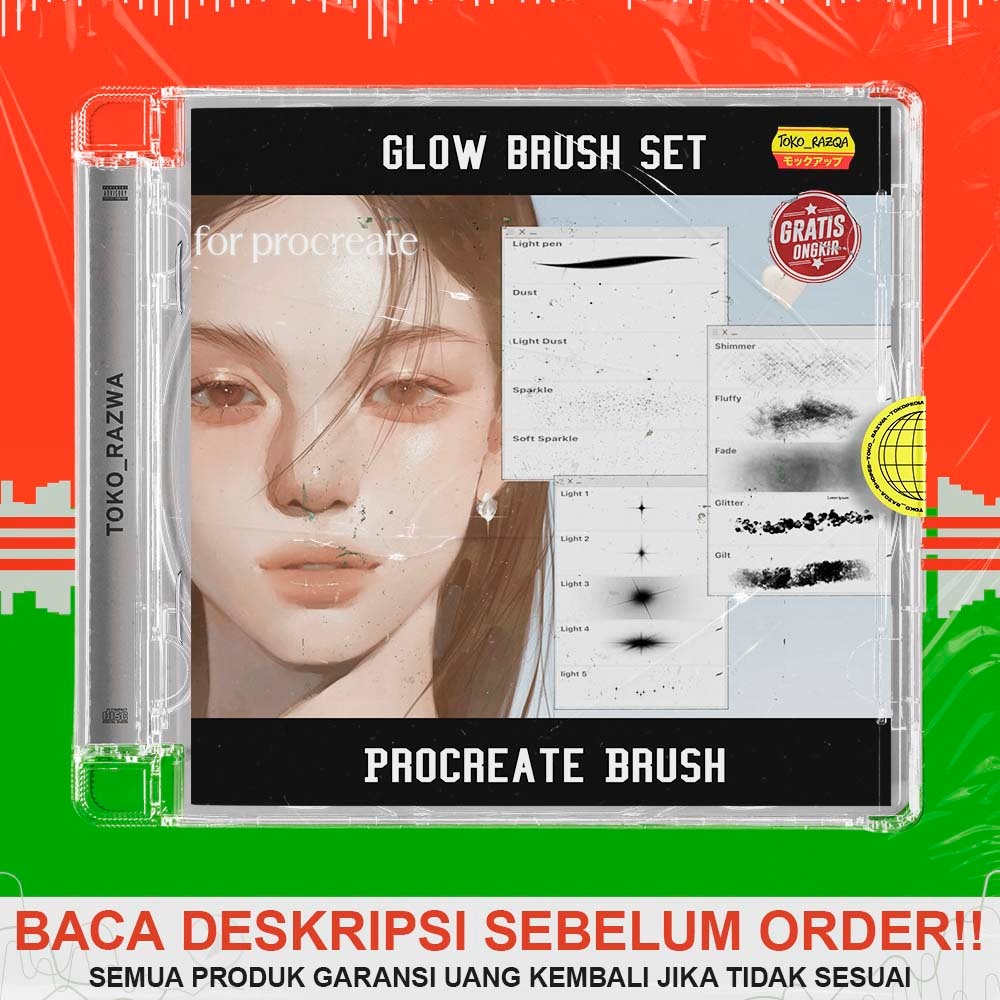 Jual Procreate Brush - Glow brush set - 270624 | Shopee Indonesia