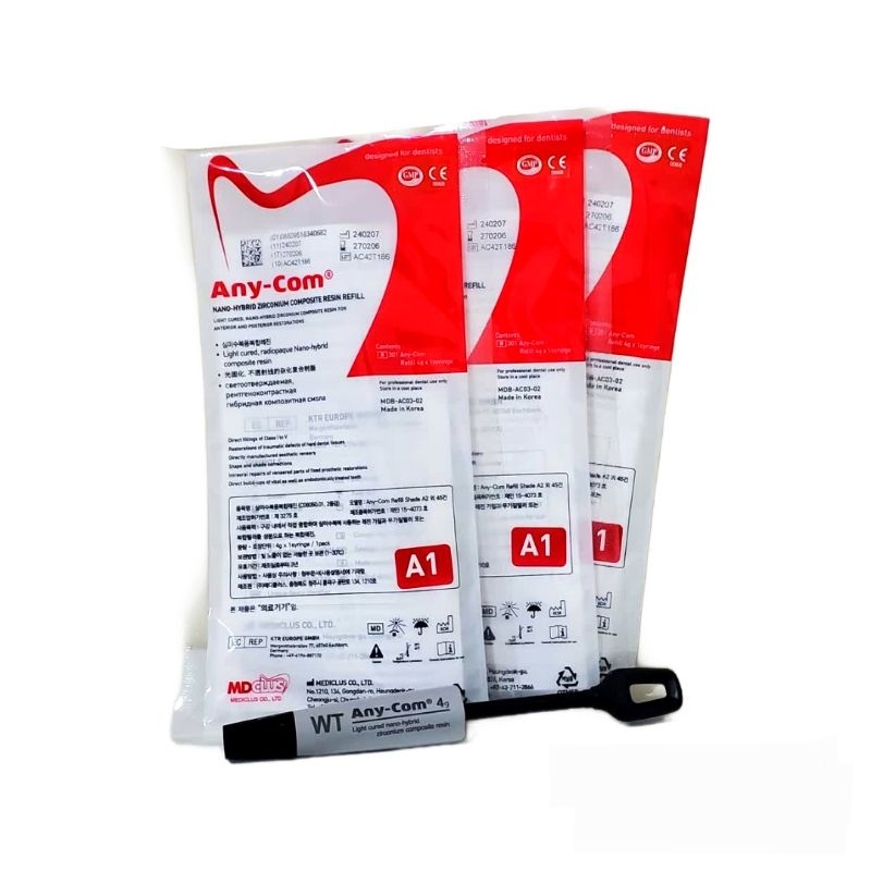 Jual Any com ANYCOM Dental Composite Bahan Tambal Gigi Komposit Veneer ...