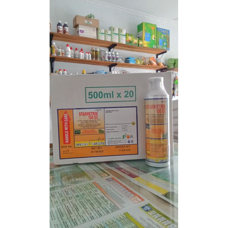 Jual Insektisida STARMETRIN 100 EC Bahan Aktif Alfa Sipermeterin 100 g ...