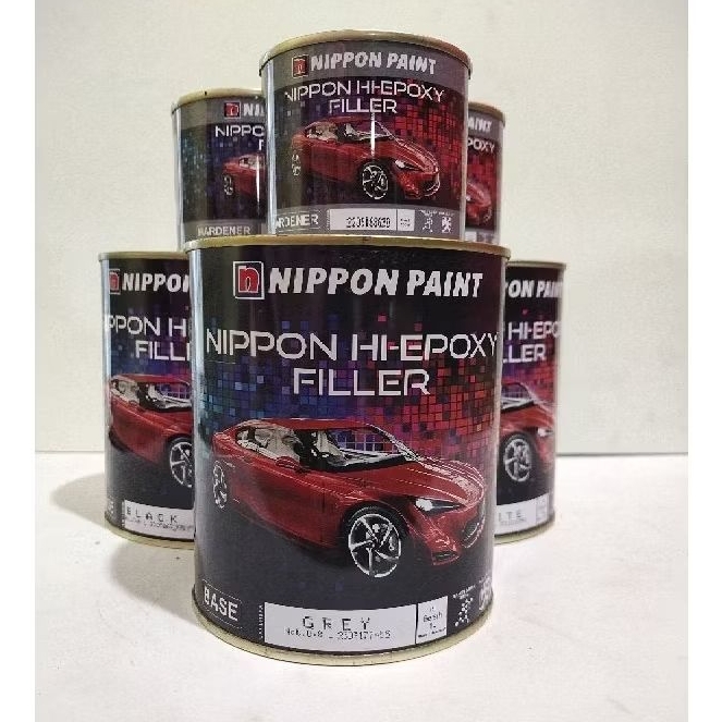 Jual Nippon epoxy filler Nippon hi epoxy filler dempul duco/plamir ...