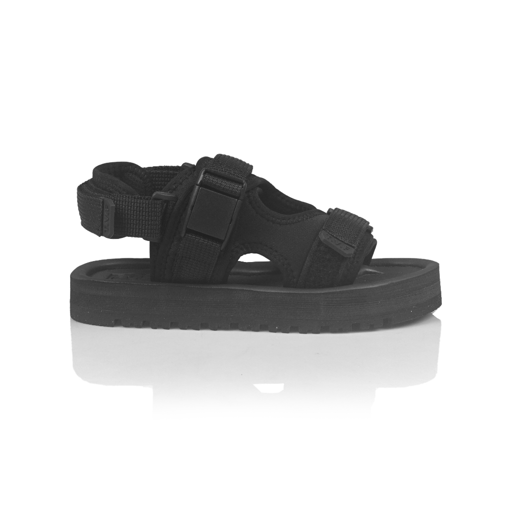 Jual Woozoo Kids X TVF Footwear Coal Black Kids Sandal | Shopee Indonesia