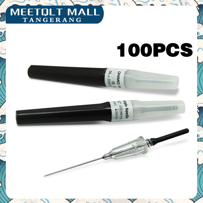 Jual 100 Pcs Needle Flashback 22g/Jarum Ambil Darah Untuk Hewan ...