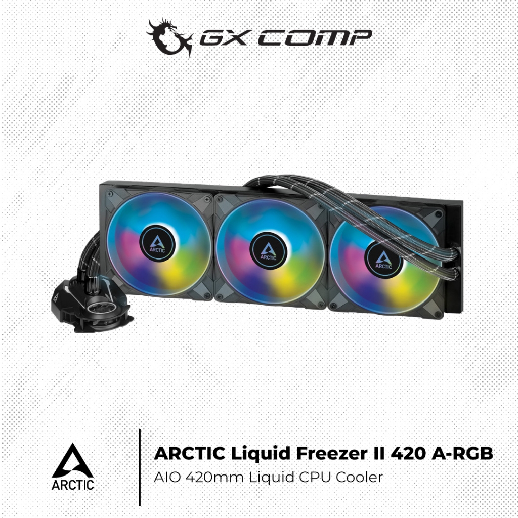 Jual ARCTIC Liquid Freezer II 420 A-RGB | AIO 420mm Liquid CPU Cooler ...
