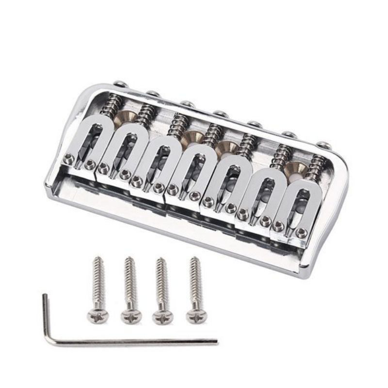 Jual FIXED BRIDGE 7 STRINGS BRIDGE GITAR 7 STRING 7 SENAR TREMOLO ...