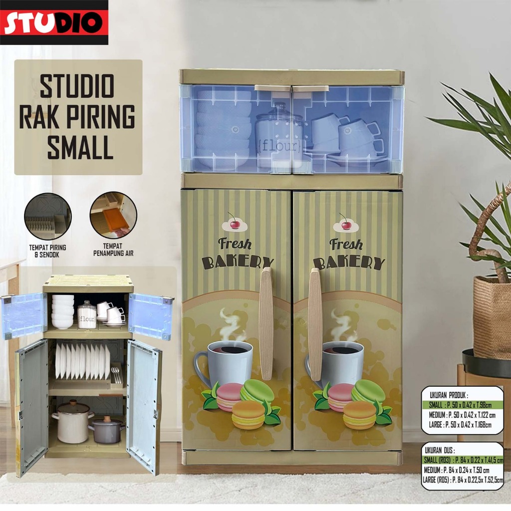 Jual STUDIO Rak Piring Plastik Dish Rack Dapur MURAH KOKOH KUAT ...