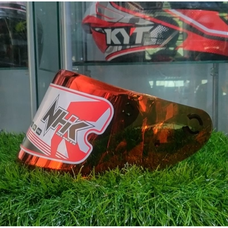 Jual VISOR IRIDIUM RED RHD NHK GP R TECH ORIGINAL | Shopee Indonesia