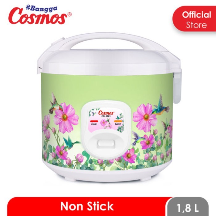 Jual COSMOS MAGICOM rice cooker CRJ-3123 1,8L + BUBBLE WRAP | Shopee ...