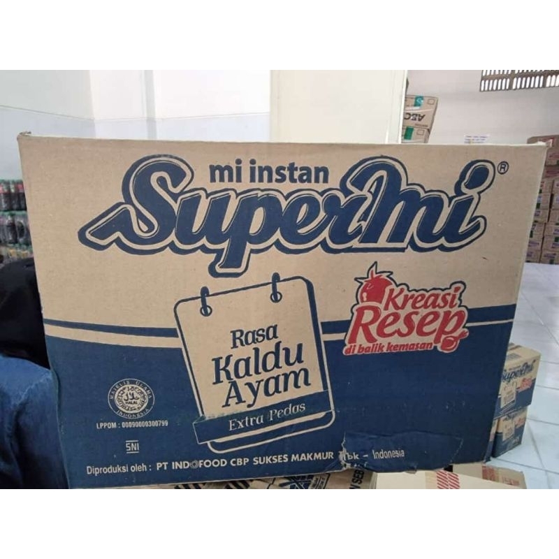 Jual Supermi / Supermi / supermi 1 dus isi 40 | Shopee Indonesia