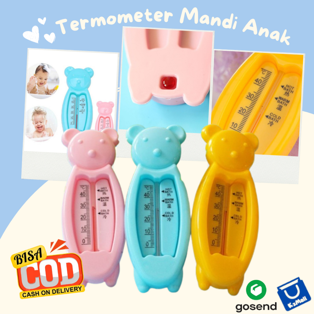 Jual Termometer Air Mandi Bentuk Beruang Untuk Bayi dan Anak | Shopee ...