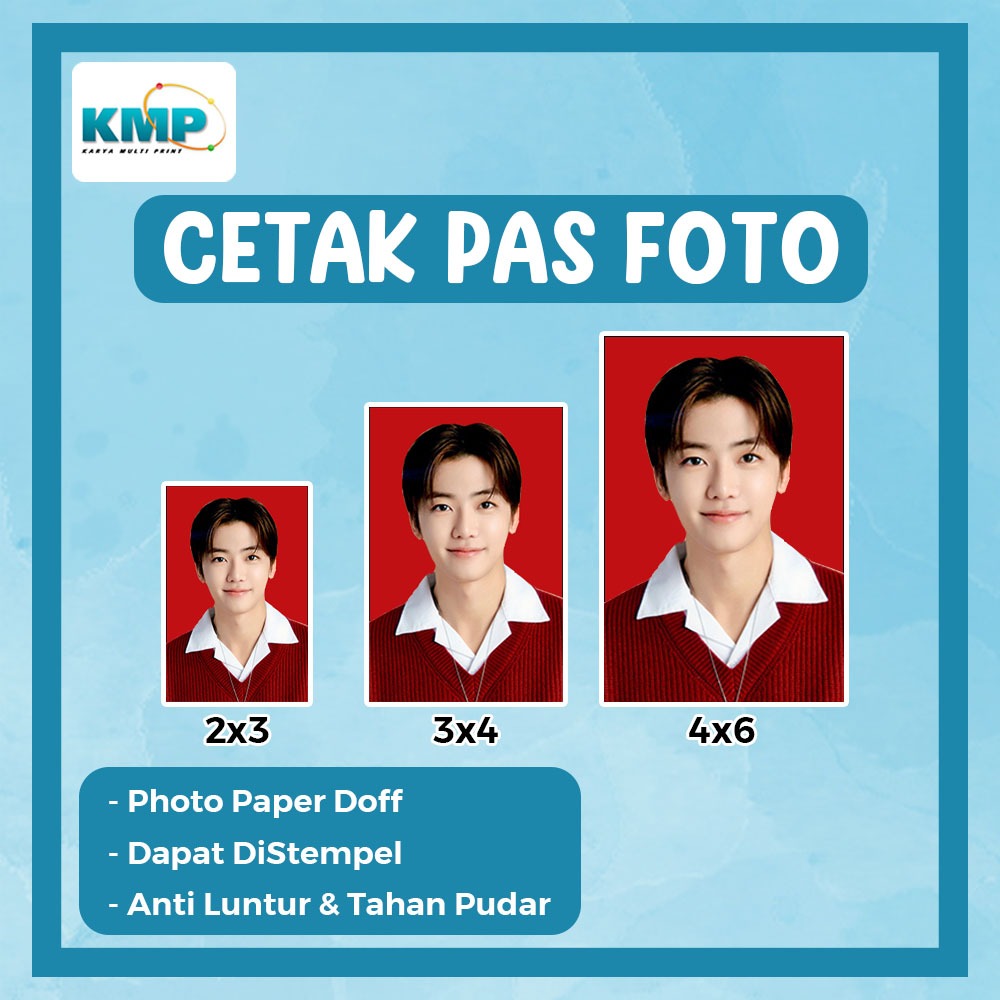 Jual Paket Cetak Pas Foto Lab 2x3 3x4 4x6 | Shopee Indonesia