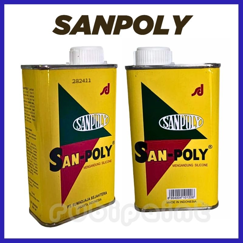 Jual Sanpoly 250 g Pengkilap Mobil Kendaraan Perabot Serbaguna | Shopee Indonesia