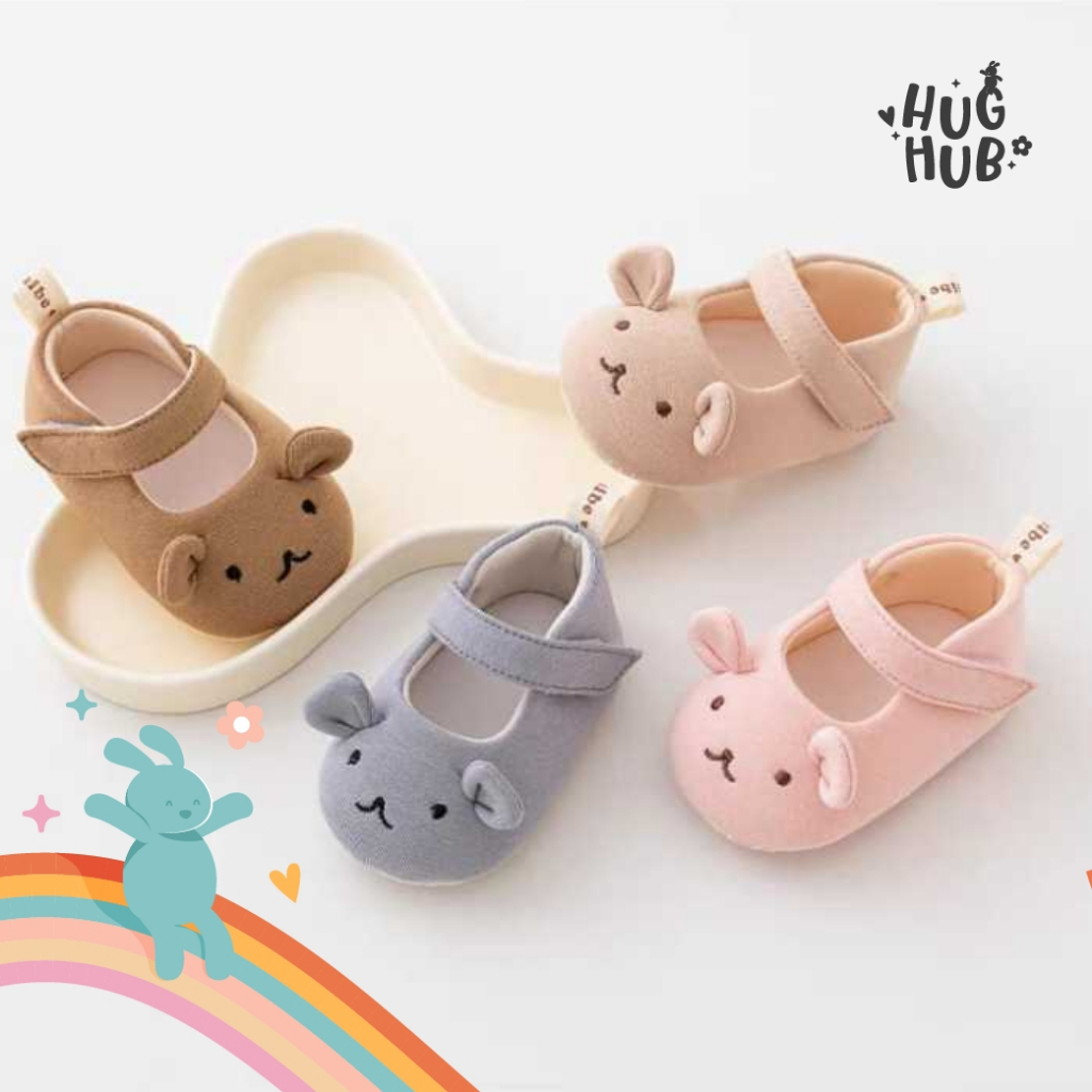 Jual Sepatu bayi prewalker premium anak perempuan karakter hewan tikus ...