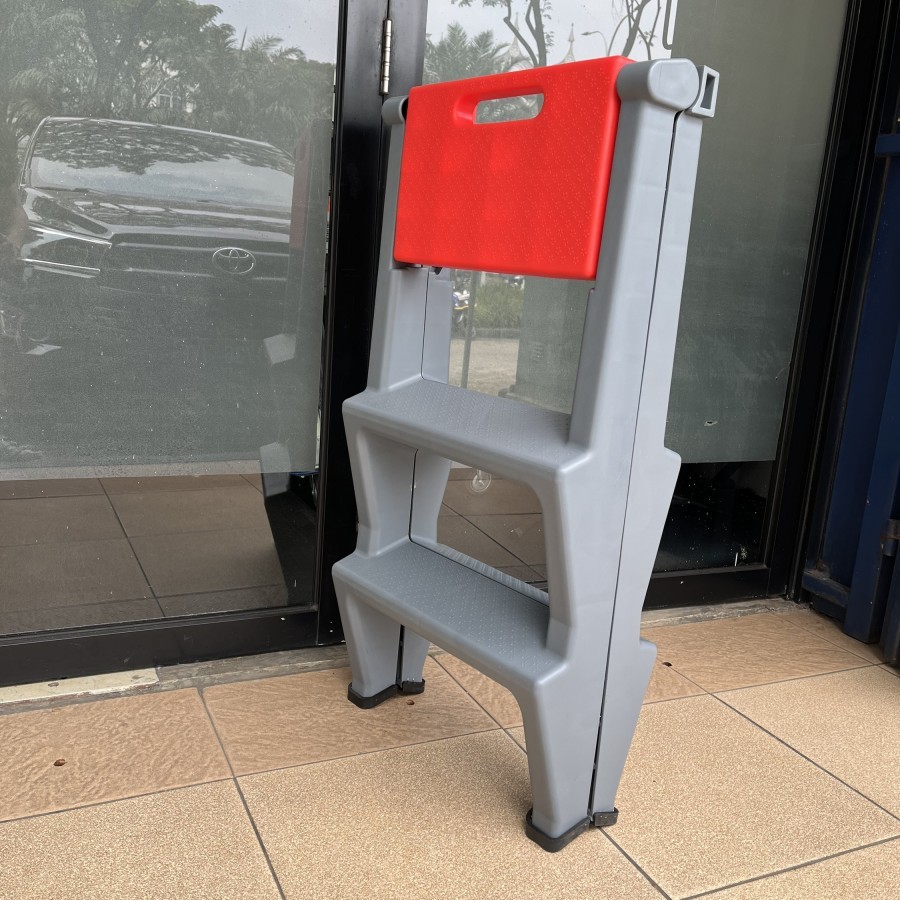 Jual 3 Step Ladder Plastic Tangga Plastik 3 Step Heavy Duty Cuci Mobil ...