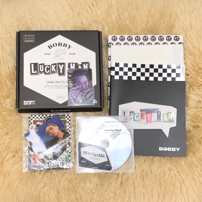 Jual iKON Bobby 2nd Album Lucky Man Unselead | Shopee Indonesia