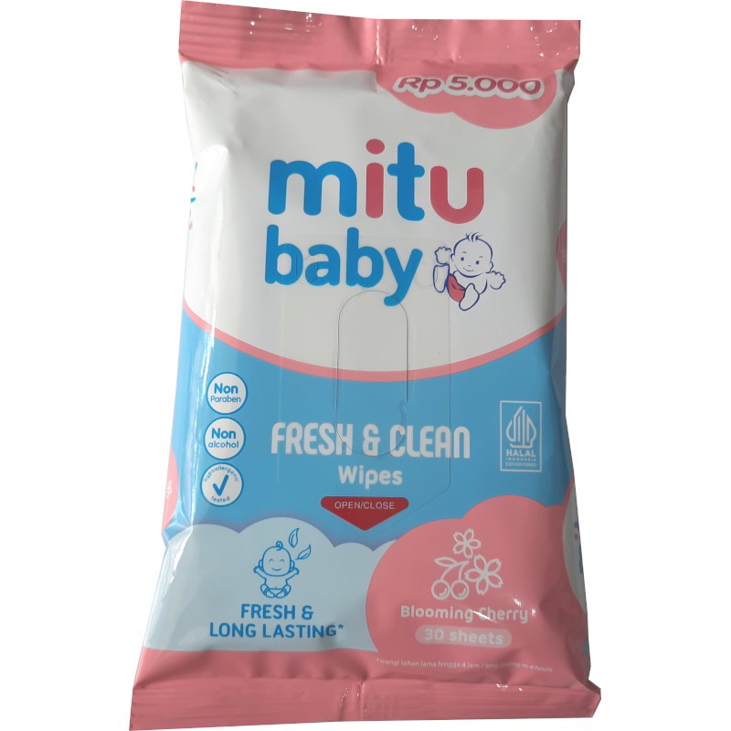 Jual Tissue mitu babby 30 sheet - HARGA 1 PCS | Shopee Indonesia
