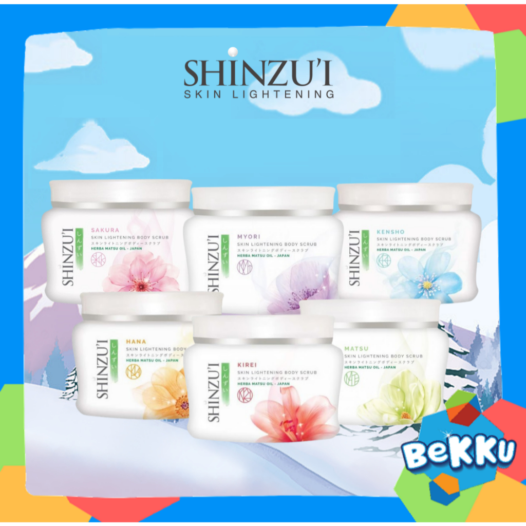 Jual Shinzu'i Lightening Body Scrub 200gr - Shinzui Lulur Mencerahkan ...