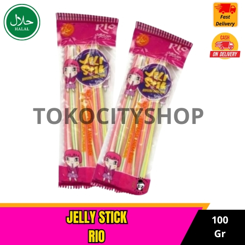 Jual Manisan / Cemilan / Permen Jelly Stick Rio / Aneka Rasa Buah ...