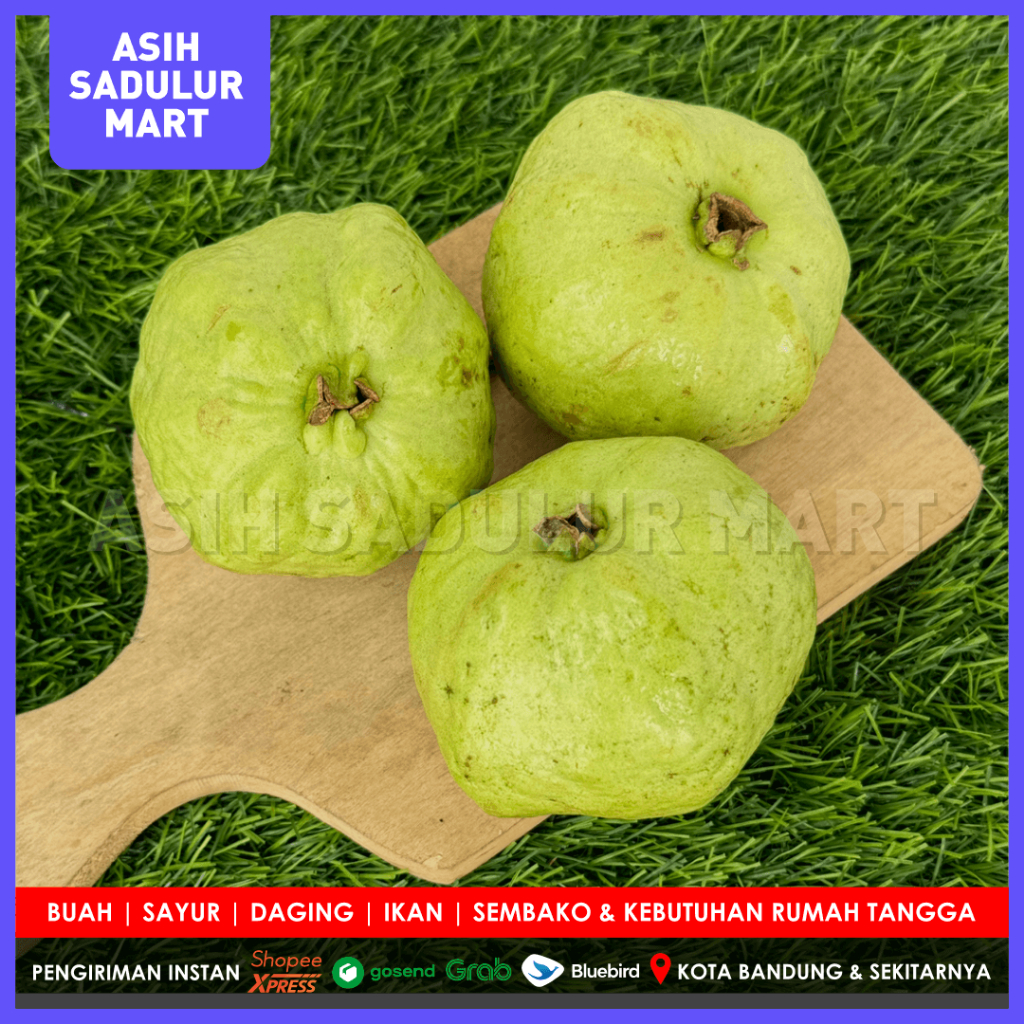 Jual Jambu Kristal / Crystal Guava 500g 1kg Buah Segar Bandung | Asih ...