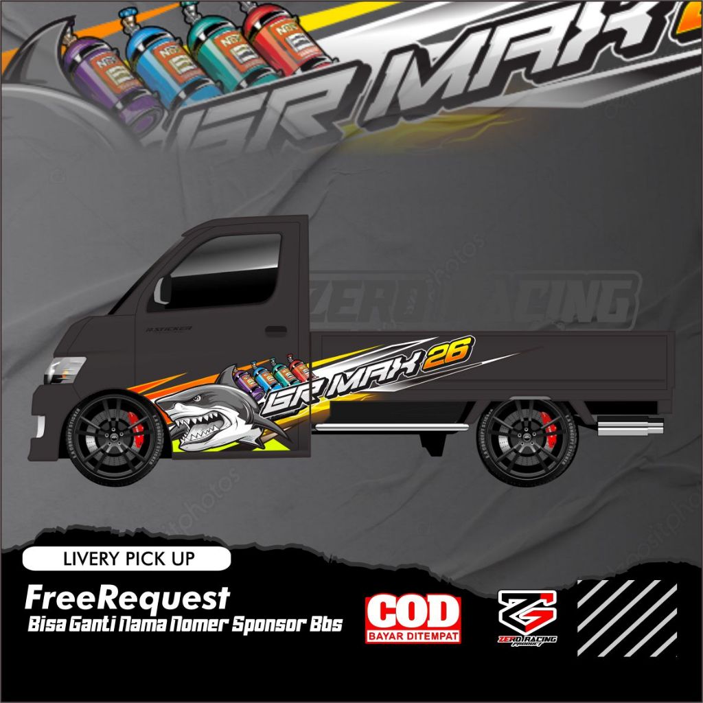 Jual STIKER LIVERY PICKUP GRANMAX,L300,TS100,APV STIKER PICKUP BISA ... Jual STIKER LIVERY PICKUP GRANMAX,L300,TS100,APV STIKER PICKUP BISA ...
