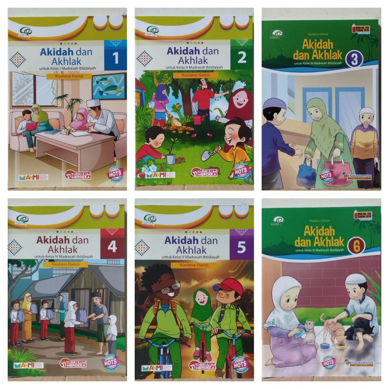 Jual AKIDAH AKHLAK kelas 1 2 3 4 5 6 Kurikulum Merdeka Aqila TS | Shopee Indonesia