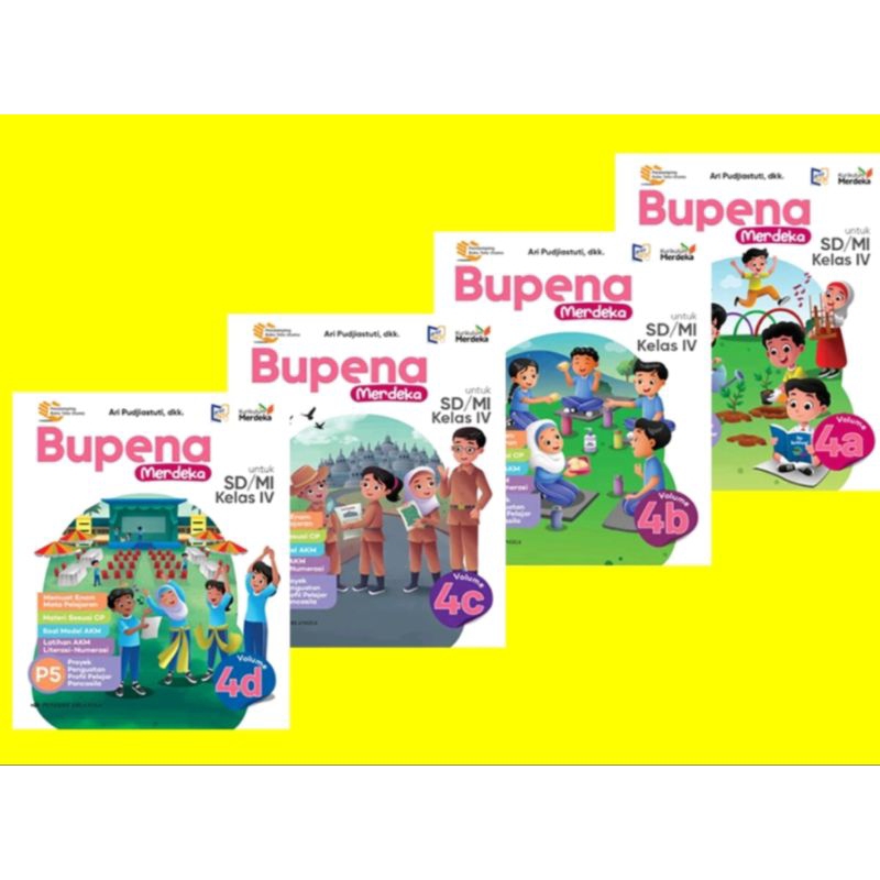 Jual BUPENA MERDEKA 4A,4B,4C,,4D ( 4 BUKU SEKALI GUS) | Shopee Indonesia