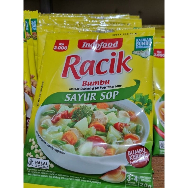 Jual BUMBU RACIK INDOFOOD BUMBUN RACIK SAYUR SOP | Shopee Indonesia
