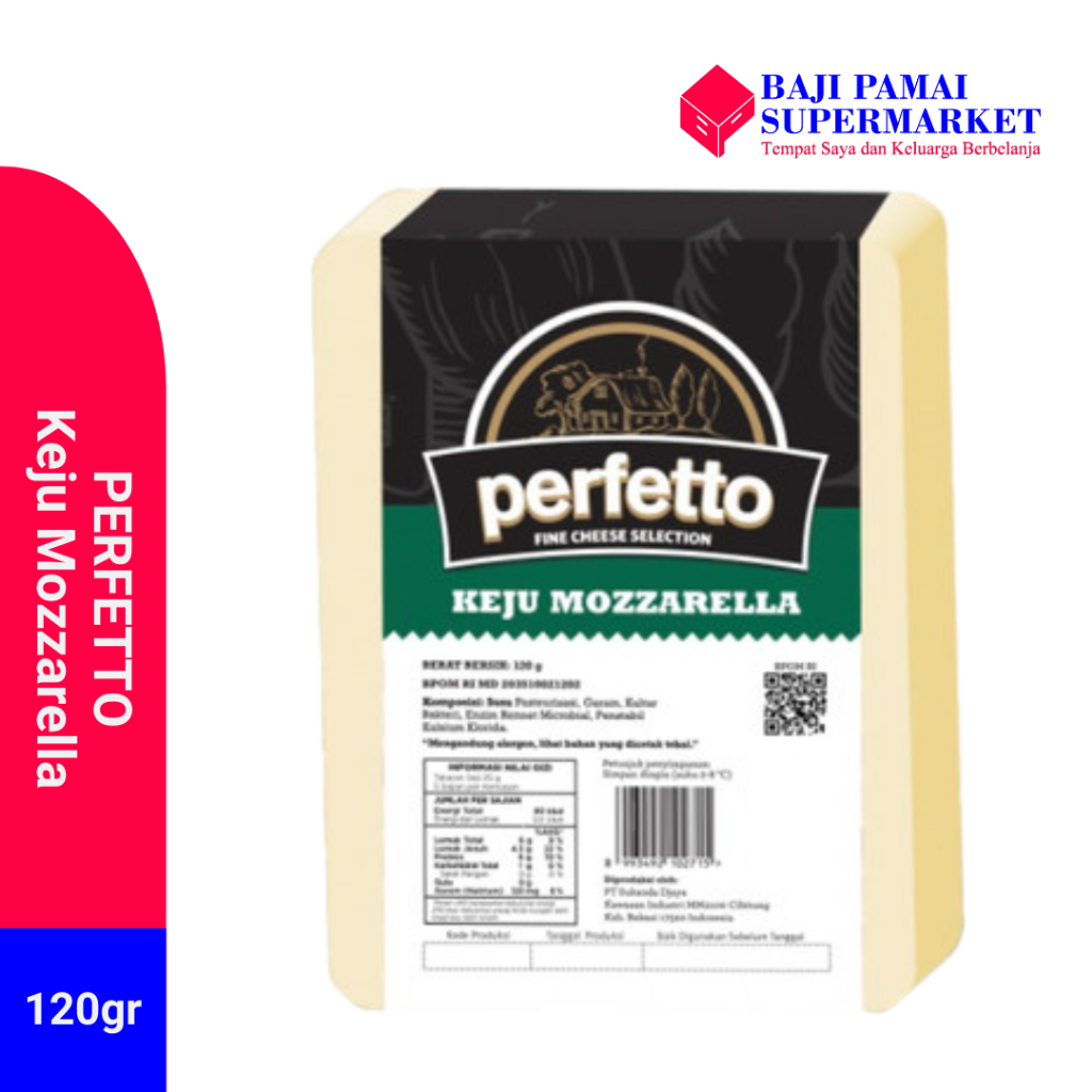 Jual Perfetto Keju Mozarella 120gr | Shopee Indonesia