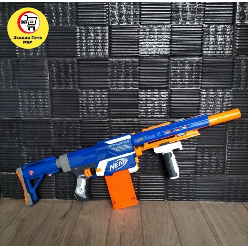 Jual Nerf Retaliator Blue | Shopee Indonesia