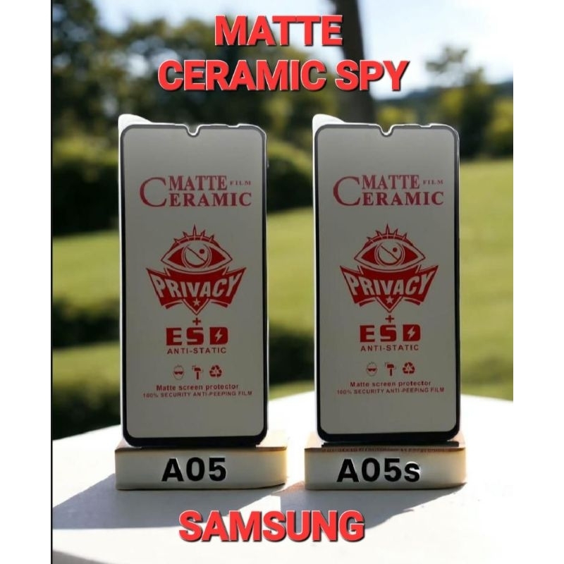Jual MATTE CERAMIC ANTI SPY/CERAMIC MATTE PRIVASI(All Tipe SAMSUNG) | Shopee Indonesia