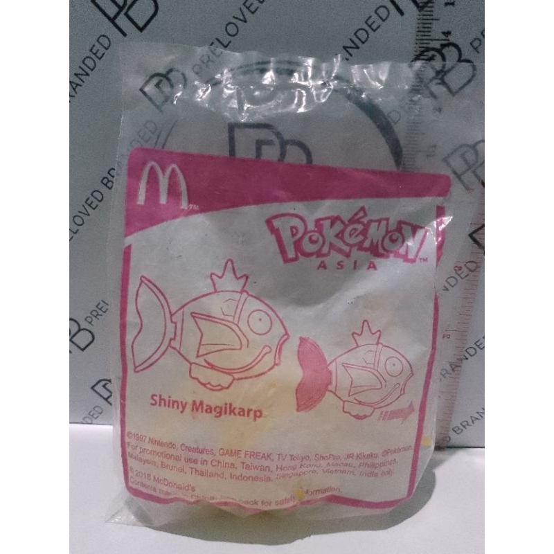 Jual McDonald's Happy Meal- Pokemon Shiny Magikarp | Shopee Indonesia