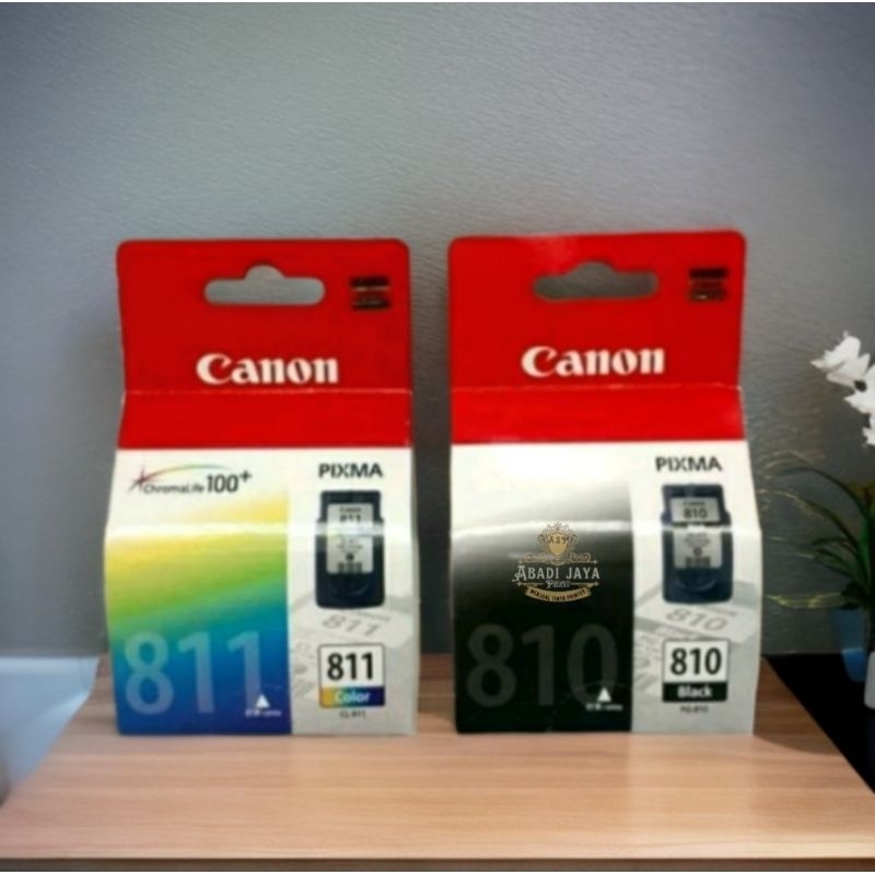 Jual 1 Set Tinta Cartridge Canon 810 Dan 811 for ip2770, mp237, mp258 ...