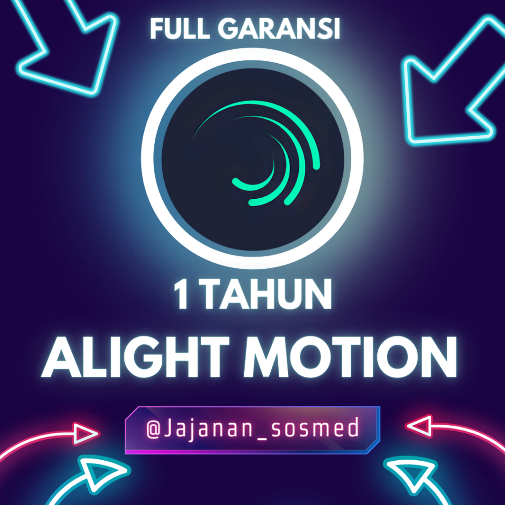 Jual Alight Motion Premium 1 Tahun | Shopee Indonesia