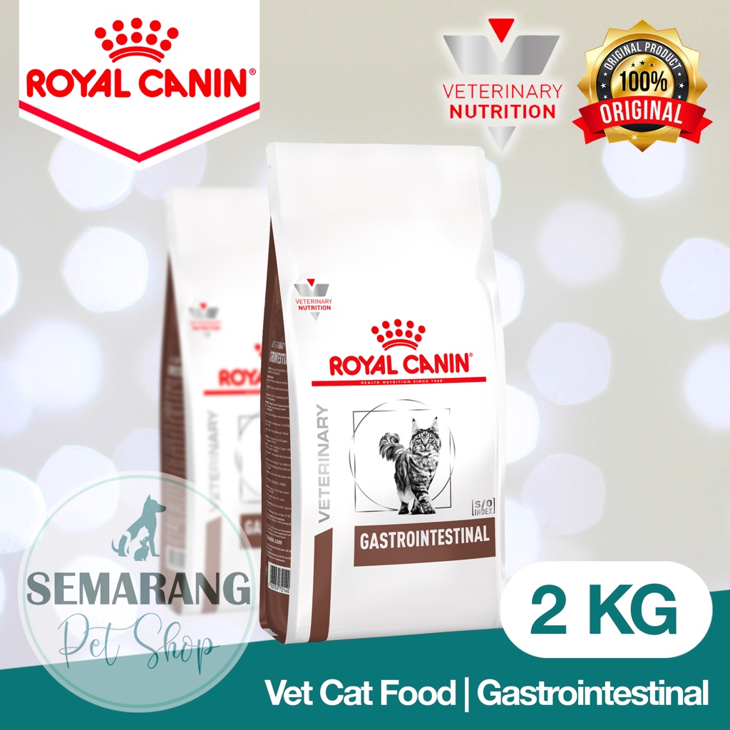 Jual Cat Food ROYAL CANIN VET Gastrointestinal Cat 2kg | RC Makanan ...