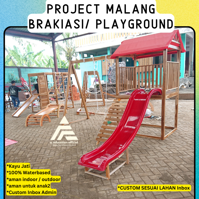 Jual Playground / Brakiasi / softplay / sensori integrasi Custom sesuai ...