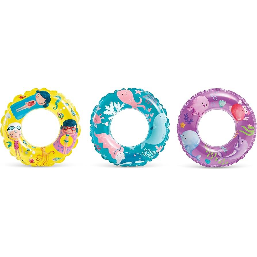 Jual Ban Renang Anak / Ocean Reef Transparent Rings - INTEX #59242 ...