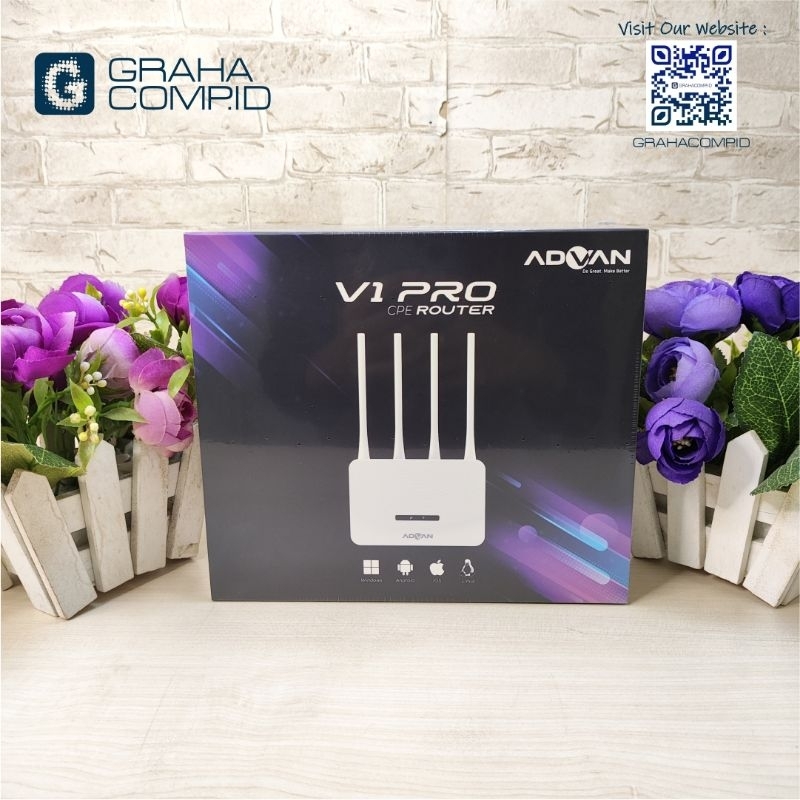 Jual ADVAN CPE V1 Pro Modem + Wifi + Router + 4G LTE unlock all ...