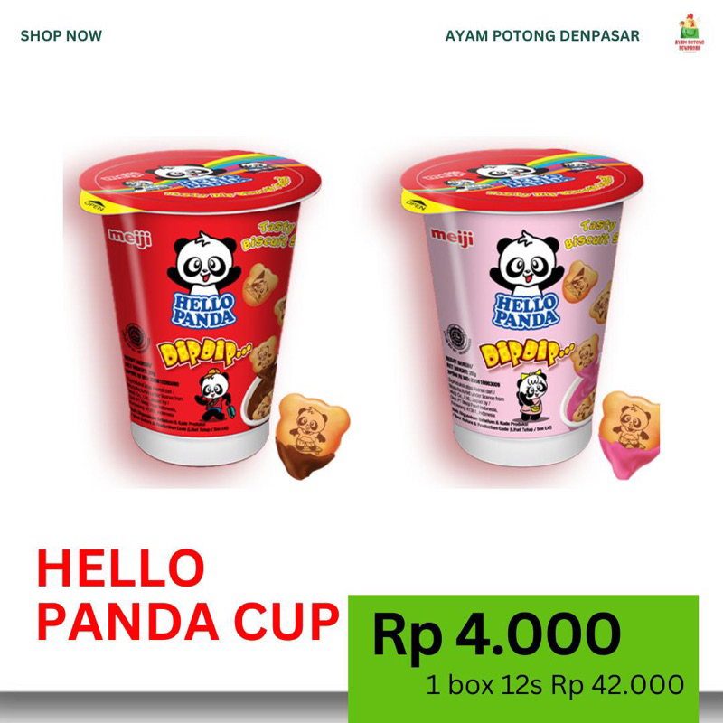 Jual HELLO PANDA HARGA GROSIR PER BOX | Shopee Indonesia