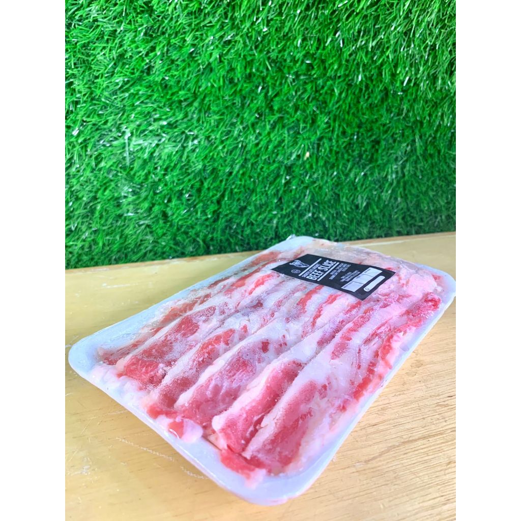 Jual Beef Slice Fat USA Premium 250 Gram | Shopee Indonesia