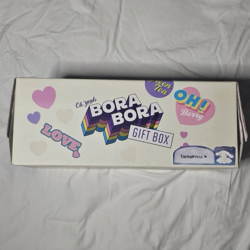 Jual BTS x Baskin Robbins Bora Bora Gift Box Outbox Only! (BTS x BR ...