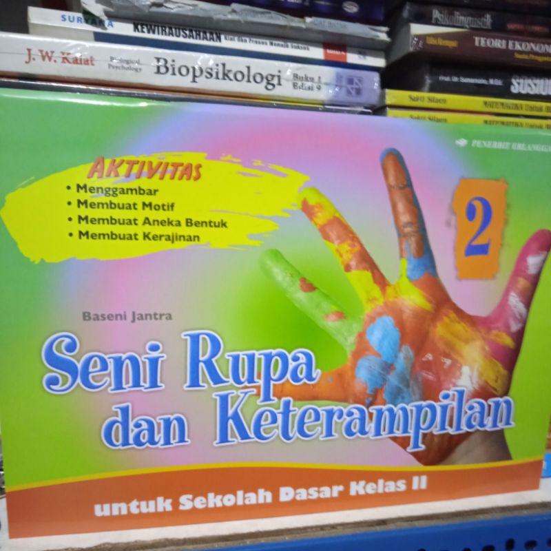 Jual seni rupa dan keterampilan untuk sekolah dasar kelas 2 sd | Shopee ...