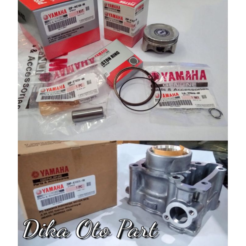 Jual Paket Piston Kit Seher Seker + Silinder Blok Buring Boring Nmax Old Nmax 150 Aerox 155 Old ...