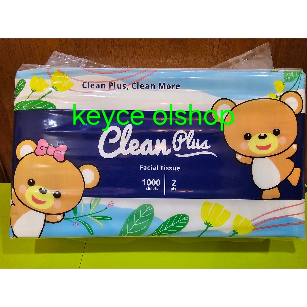 Jual Tissue Clean Plus isi 1000 sheet | Shopee Indonesia
