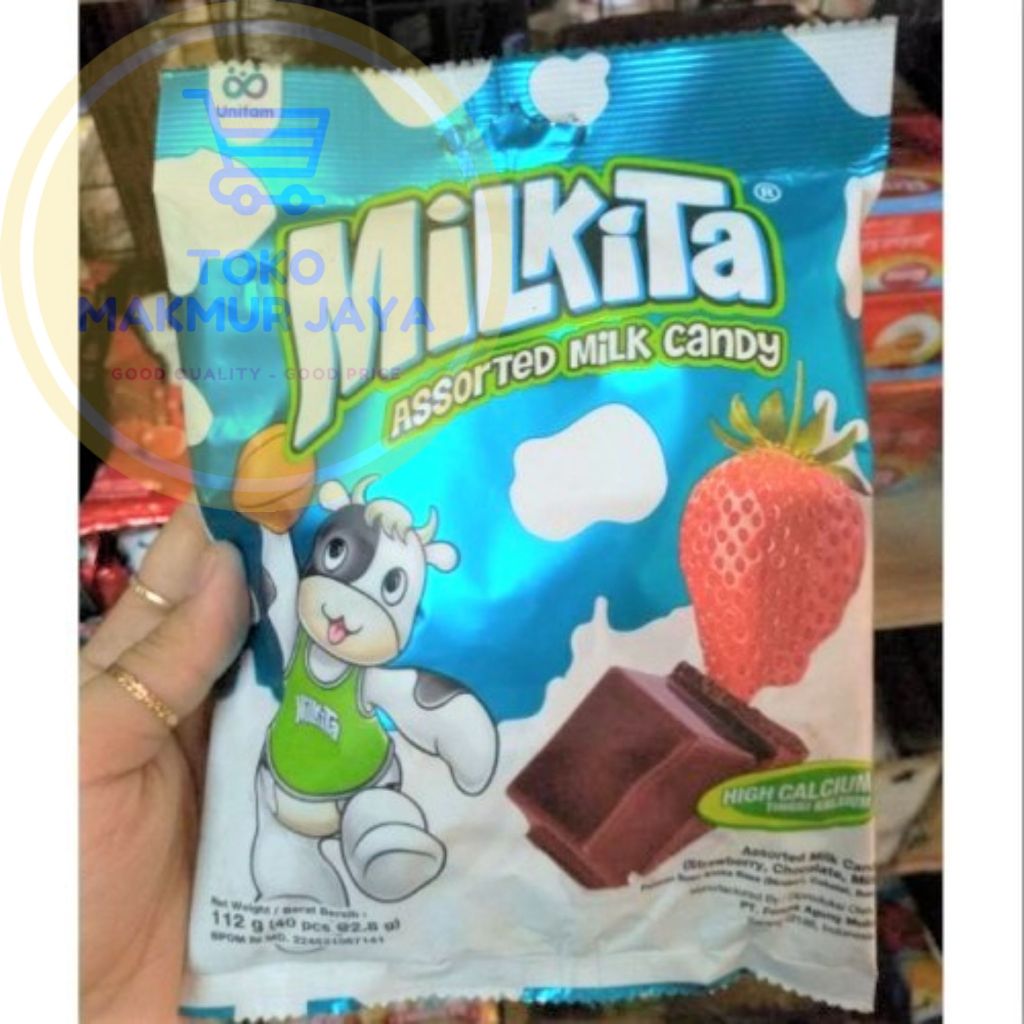 Jual 2 BAG | MILKITA ASSORTED MILK PERMEN | Shopee Indonesia