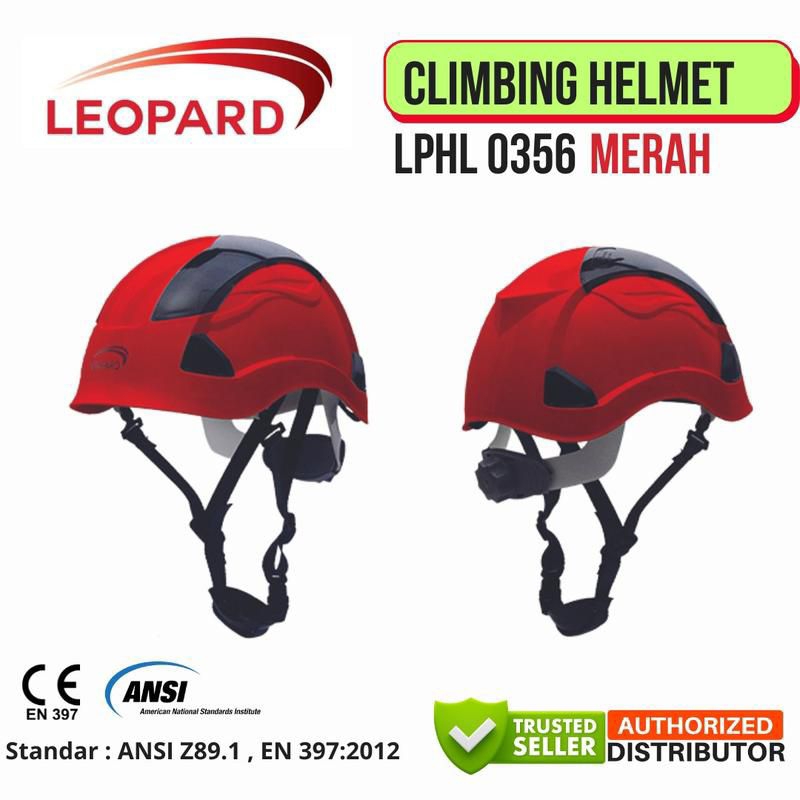 Jual Helm Safety Climbing Leopard / Helm Safety Panjat Tebing Merk ...