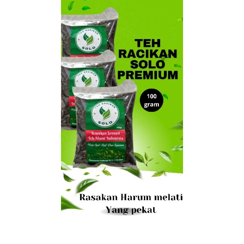 Jual racikan teh solo premium teh tubruk teh wangi teh wedangan teh ...