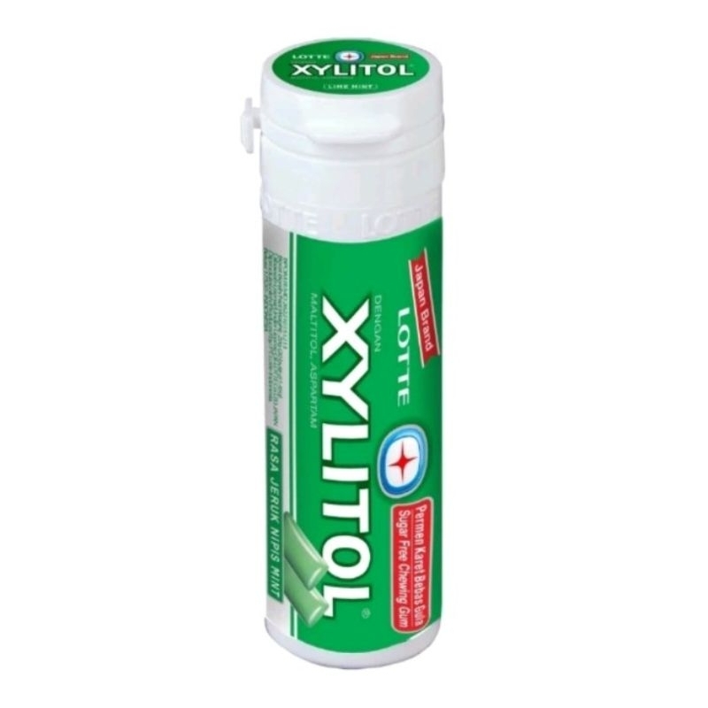Jual Lotte Xylitol Gum Jeruk Nipis Mint 27gr 19 Butir | Shopee Indonesia