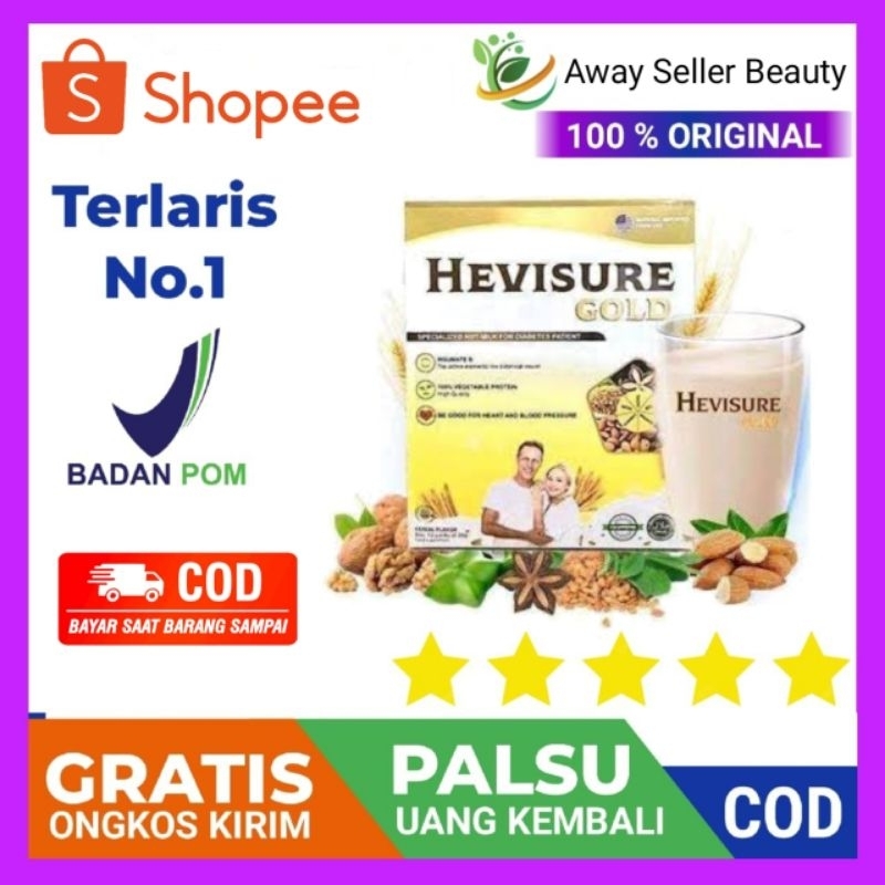 Jual HEVISURE GOLD MILK SUSU OBAT DIABETES KENCING MANIS INSULIN ...